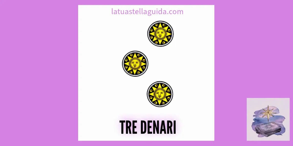 TRE DI DENARI CARTE NAPOLETANE