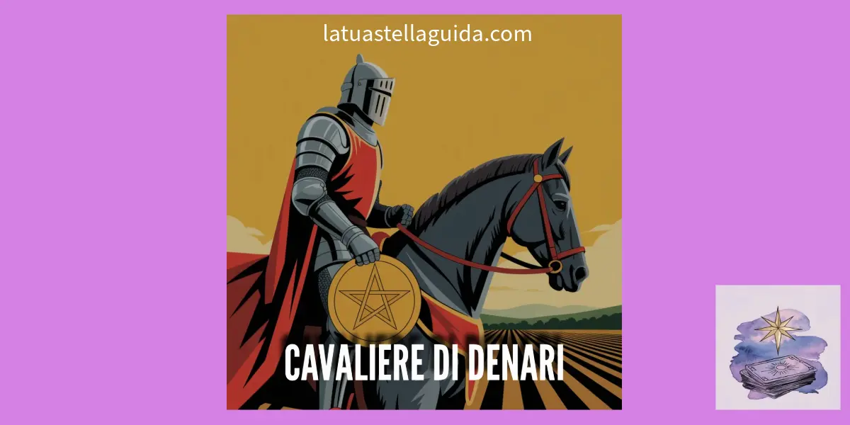 CAVALIERE DI DENARI Tarocchi. Significato e Abbinamenti