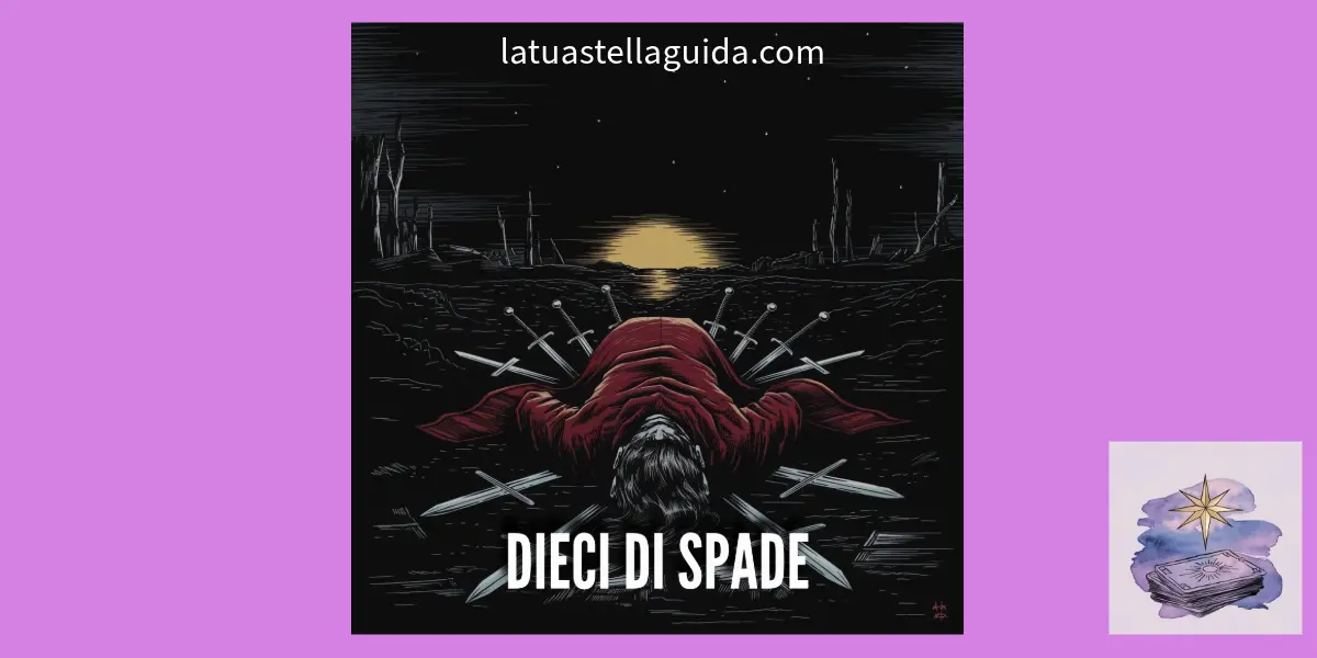 10 DI SPADE Tarocchi. Significato e Abbinamenti