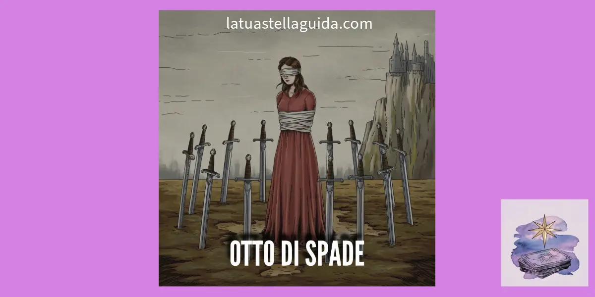8 DI SPADE Tarocchi. Significato e Abbinamenti